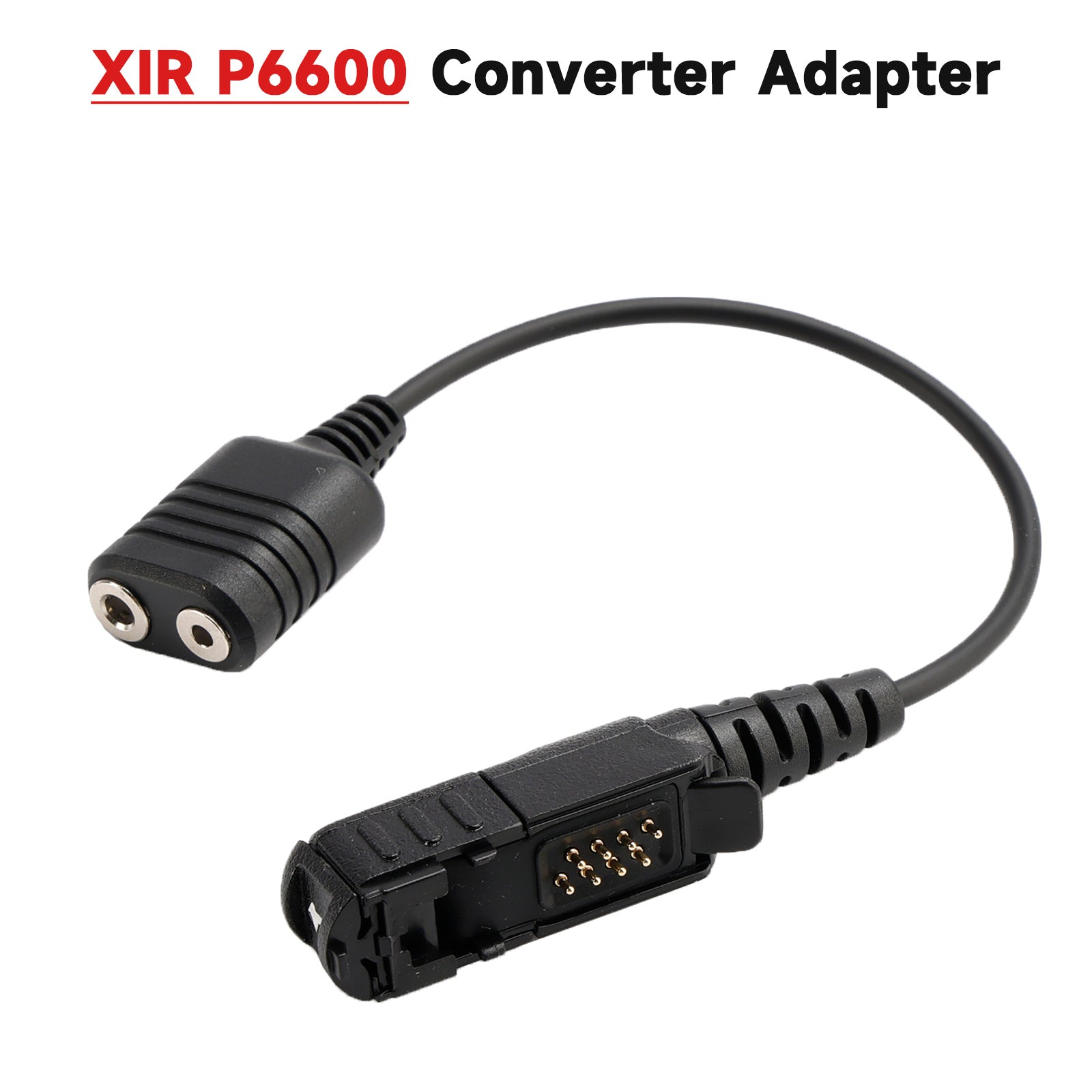 K Interface Headset Port Converter Cable for MTP3200 MTP3250 XPR 3300