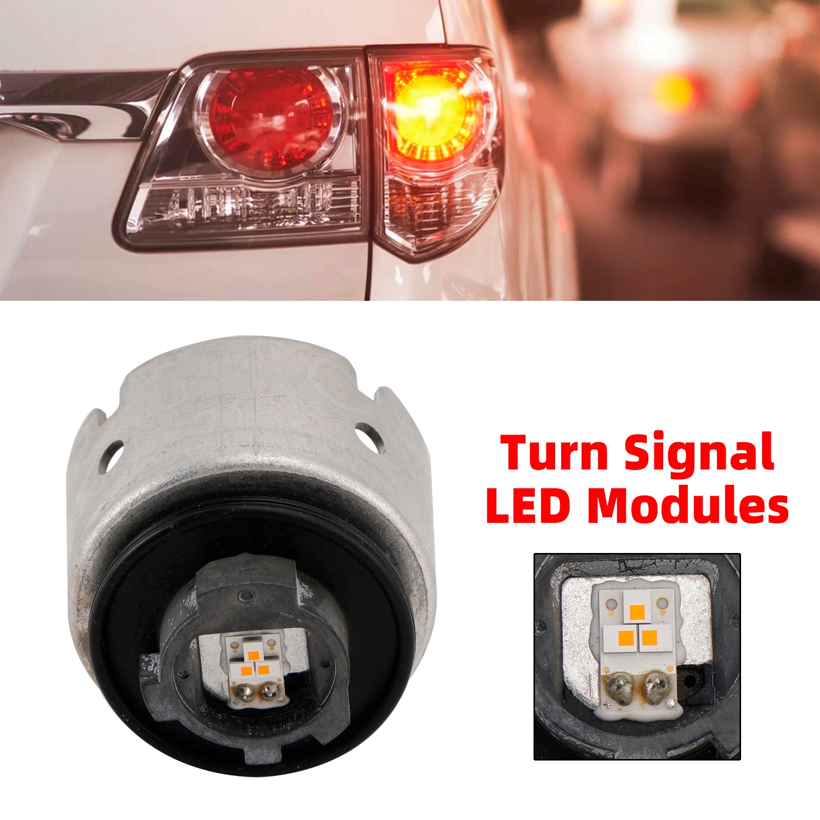 Turn Signal LED Modules LY5B 21212 12V 6W 11-2Pin For PHILIPS