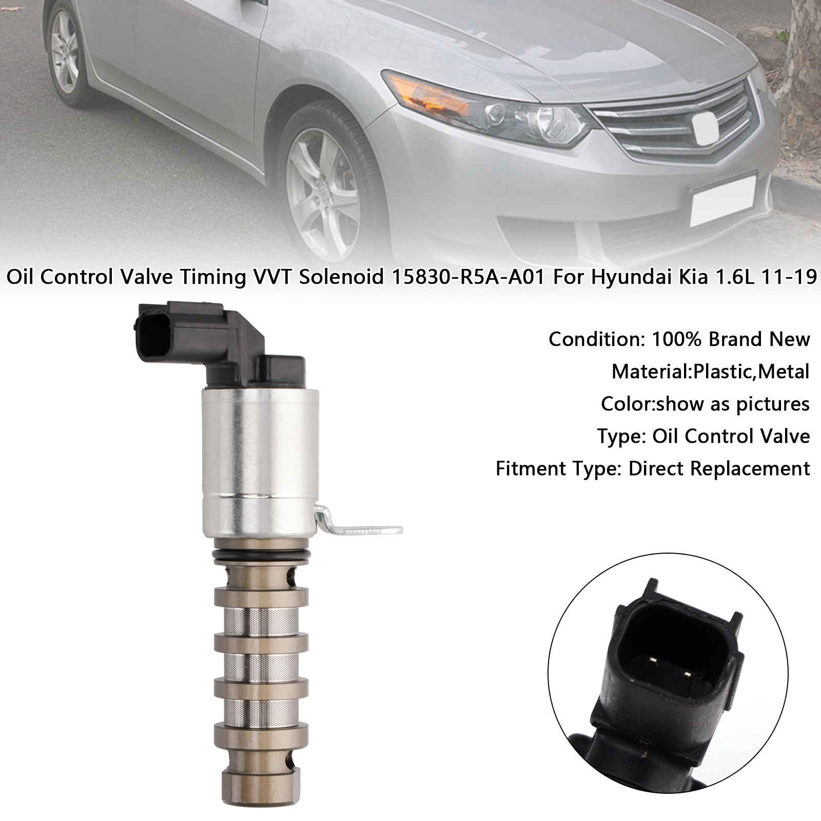 Oil Control Valve Timing VVT Solenoid 15830-R5A-A01 For Honda Accord 2