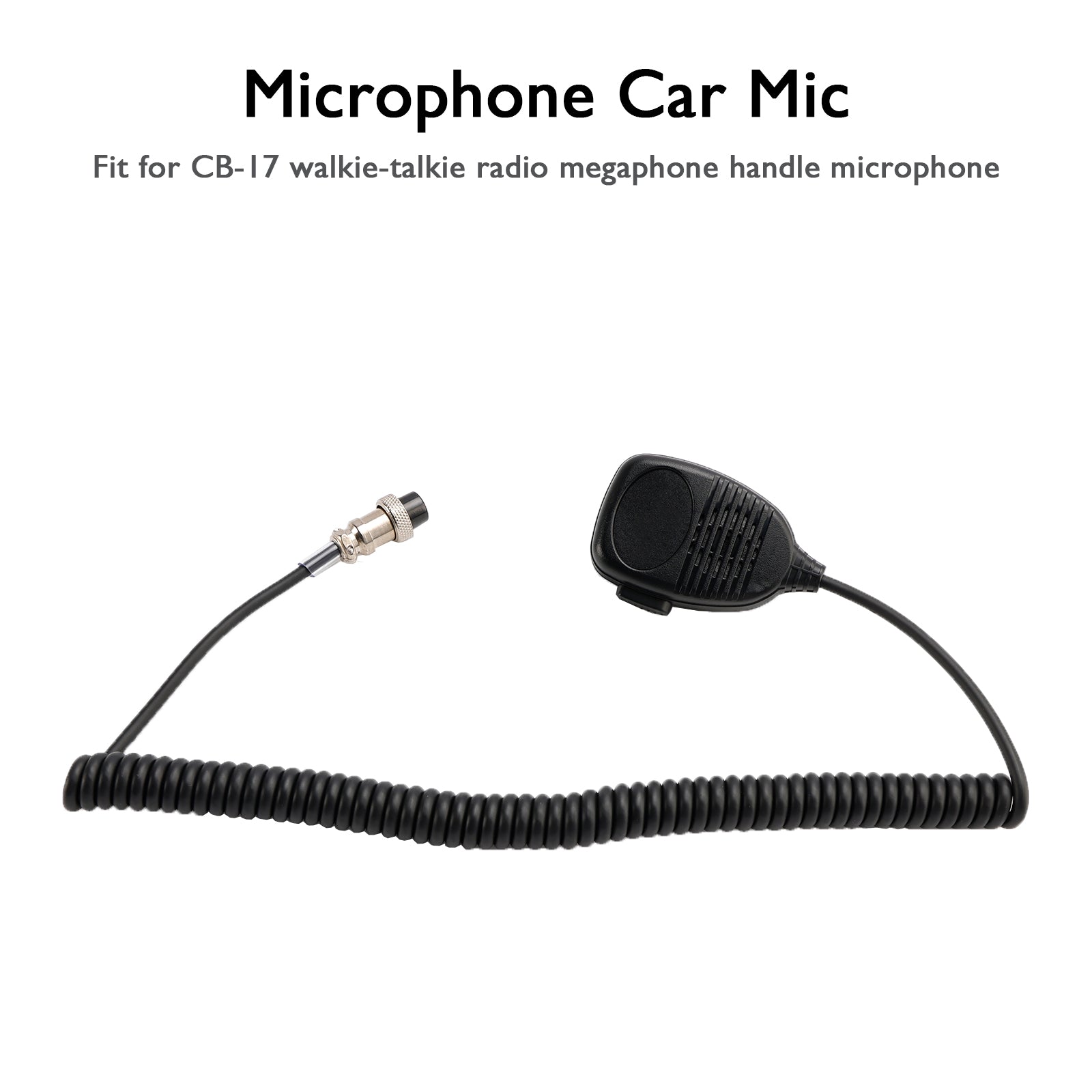IP54 Waterproof Car Mic Microphone Fit for CB-17 Walkie-Talkie Handle