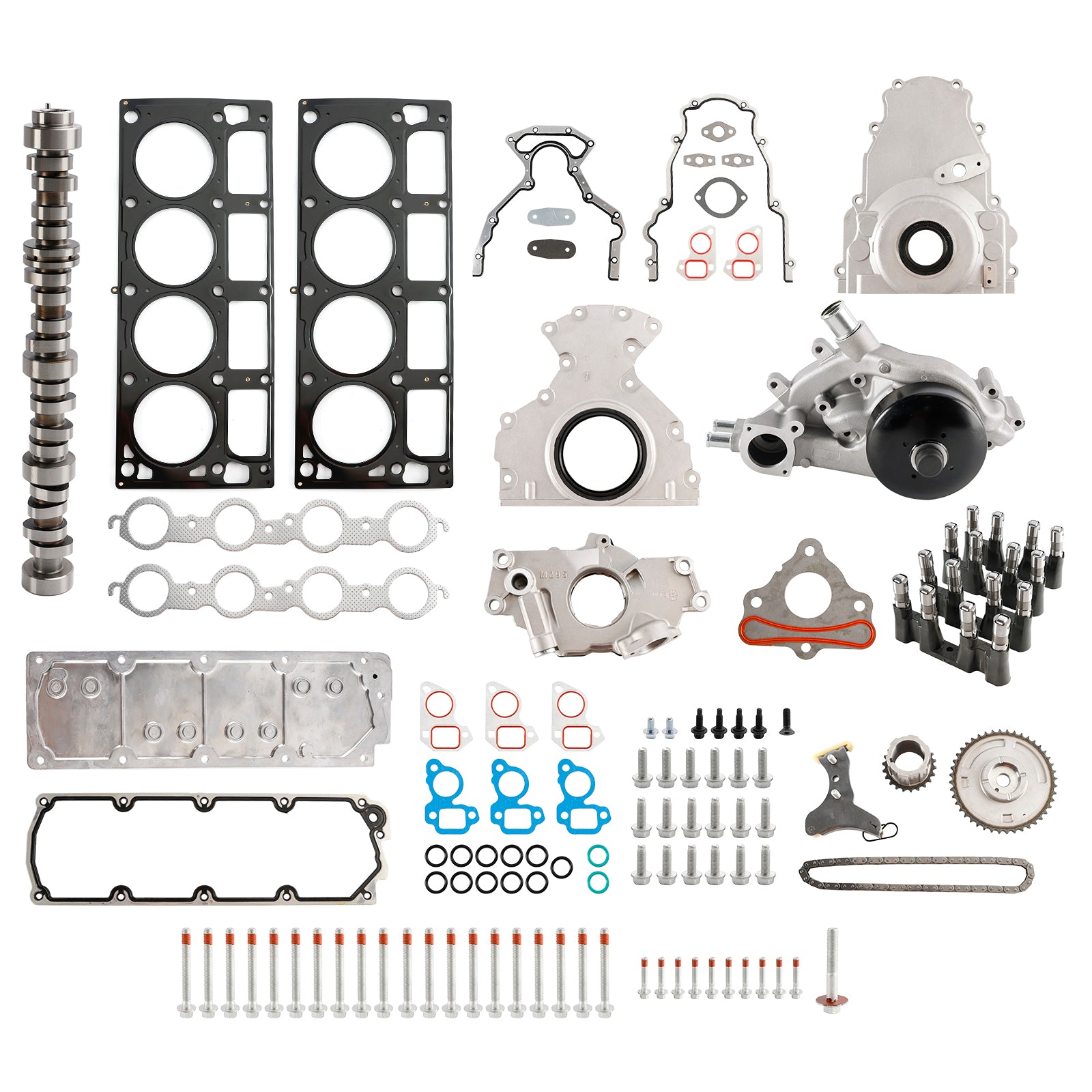 NON AFM DOD Cam Lifter Kit with Valley Cover +more for Chevy GM Truck