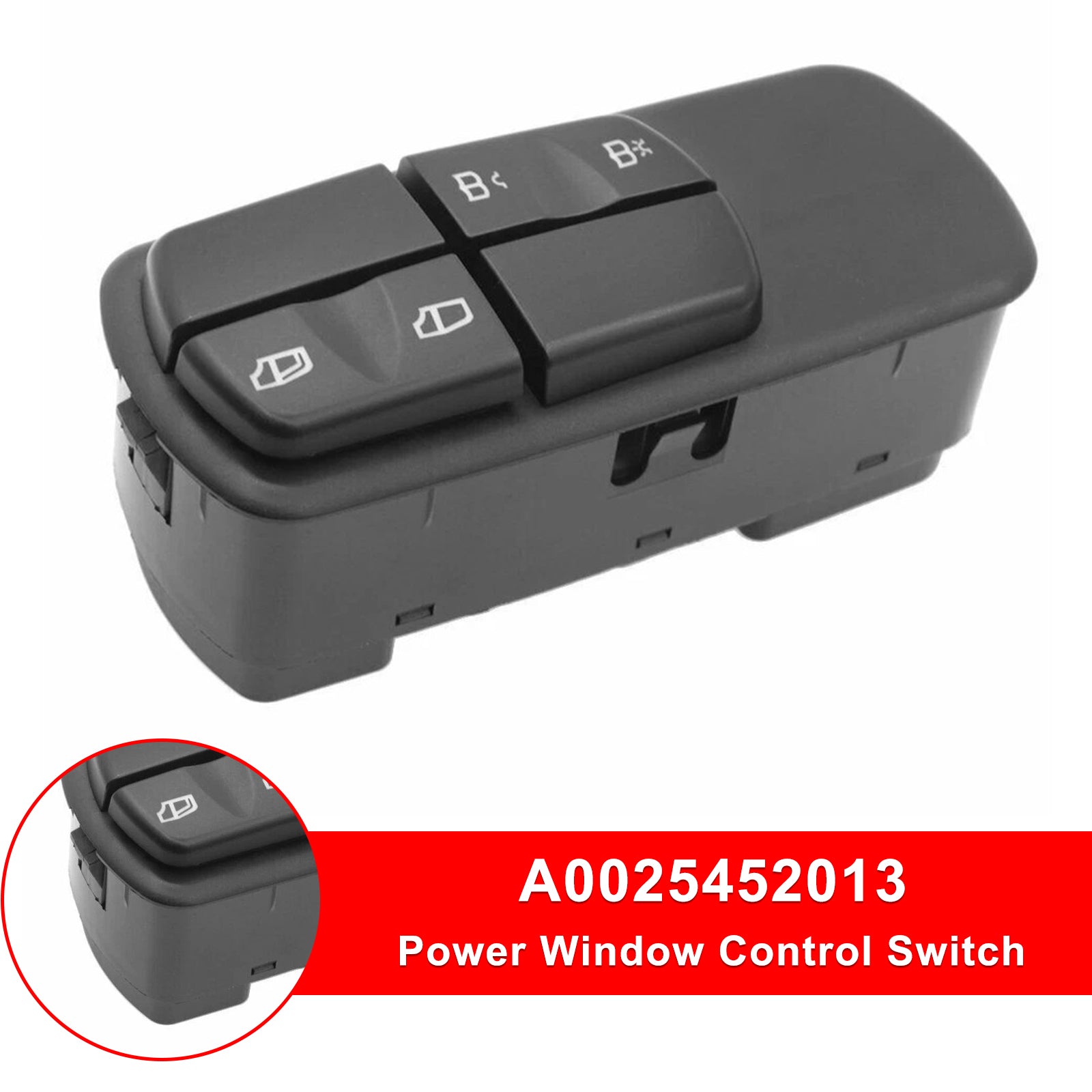 Power Window Control Lifter Master Switch A0025452013 for Mercedes-Ben