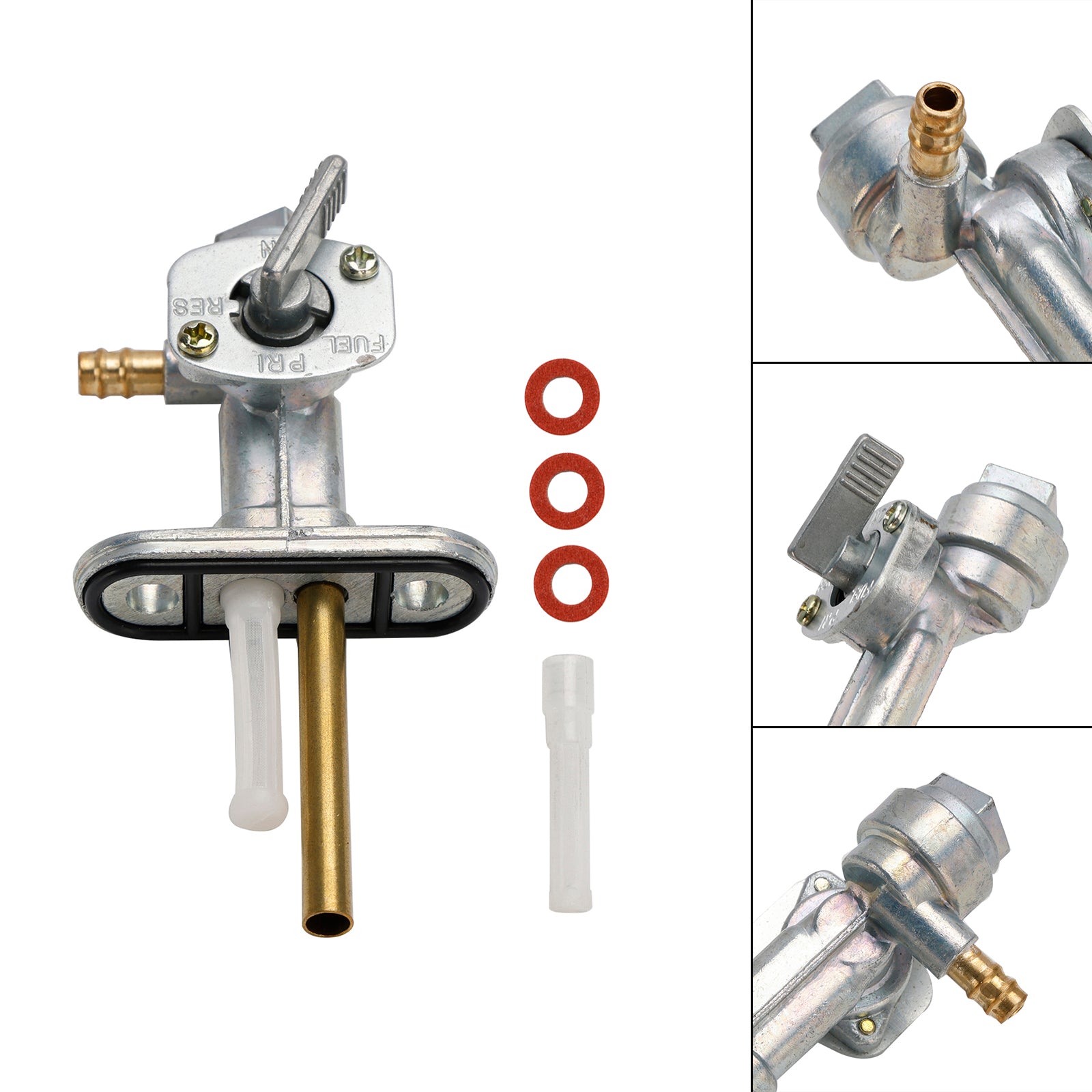 Gas Tank Fuel Cock Valve Petcock fit for SMC ATV RAM R100 Hornet 100 J