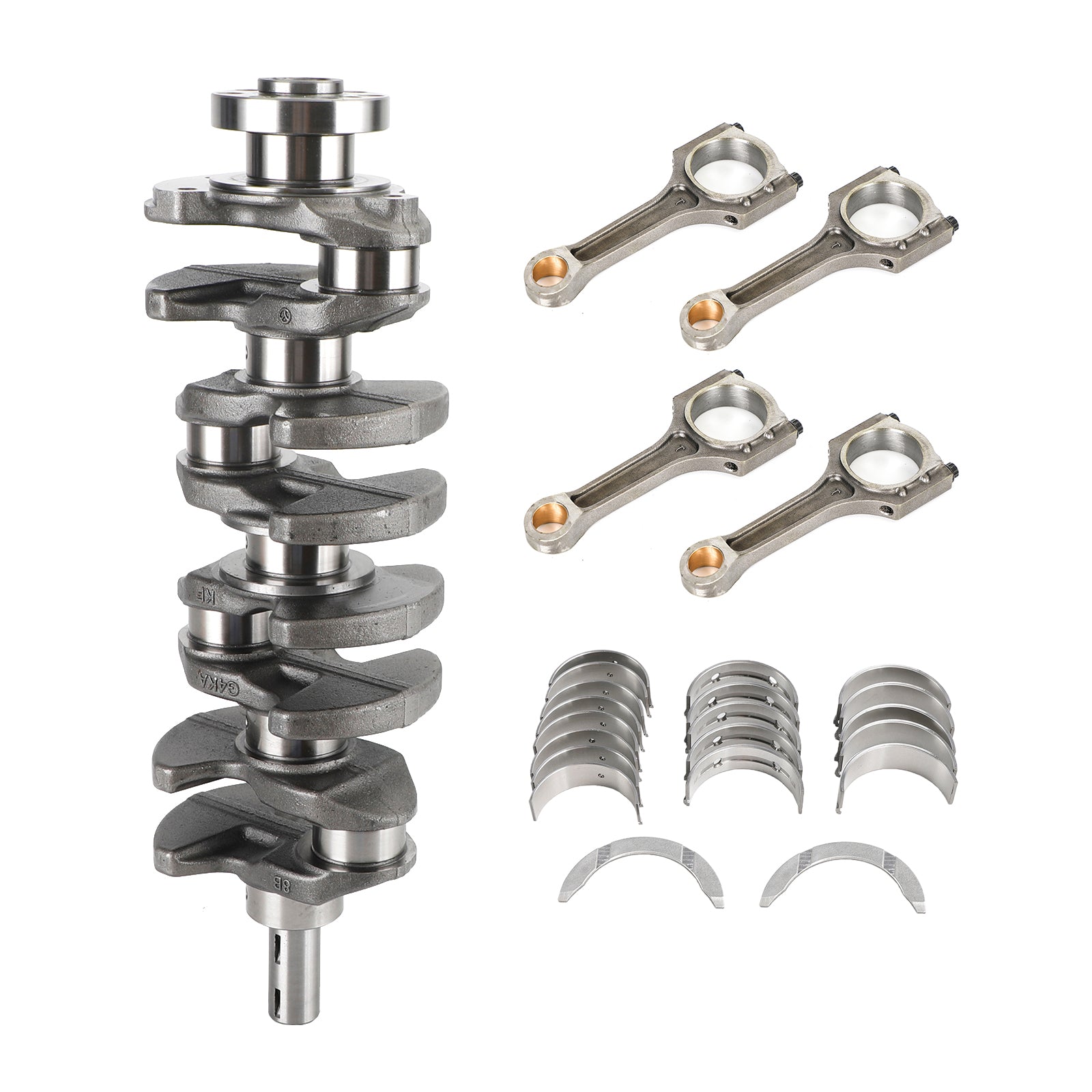 G4KH G4KF Engine 2.0T Crankshaft & Connecting Rods Set For HYUNDAI Son