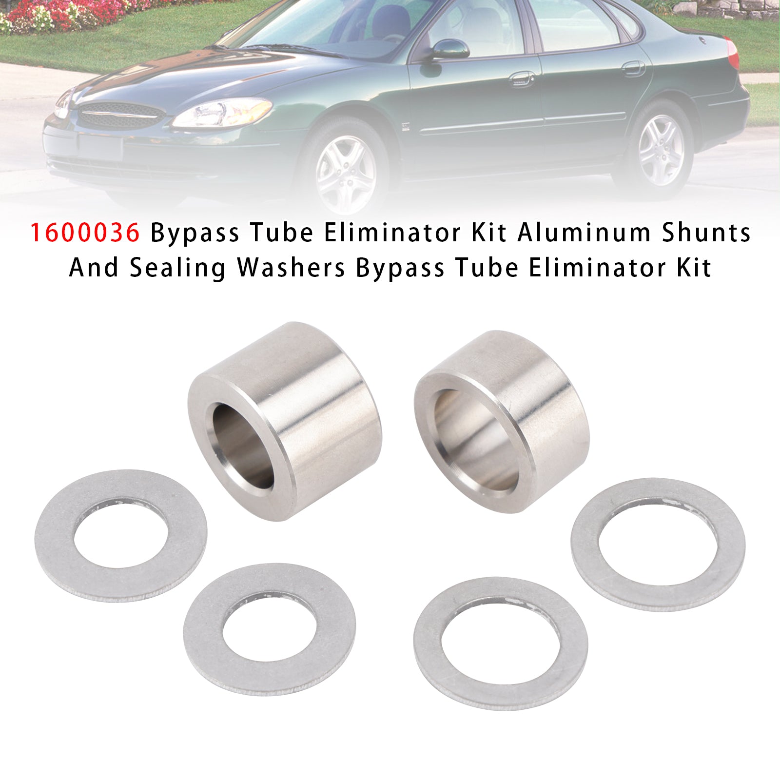 1600036 Bypass Tube Eliminator Kit Aluminum Shunts And Sealing Washers