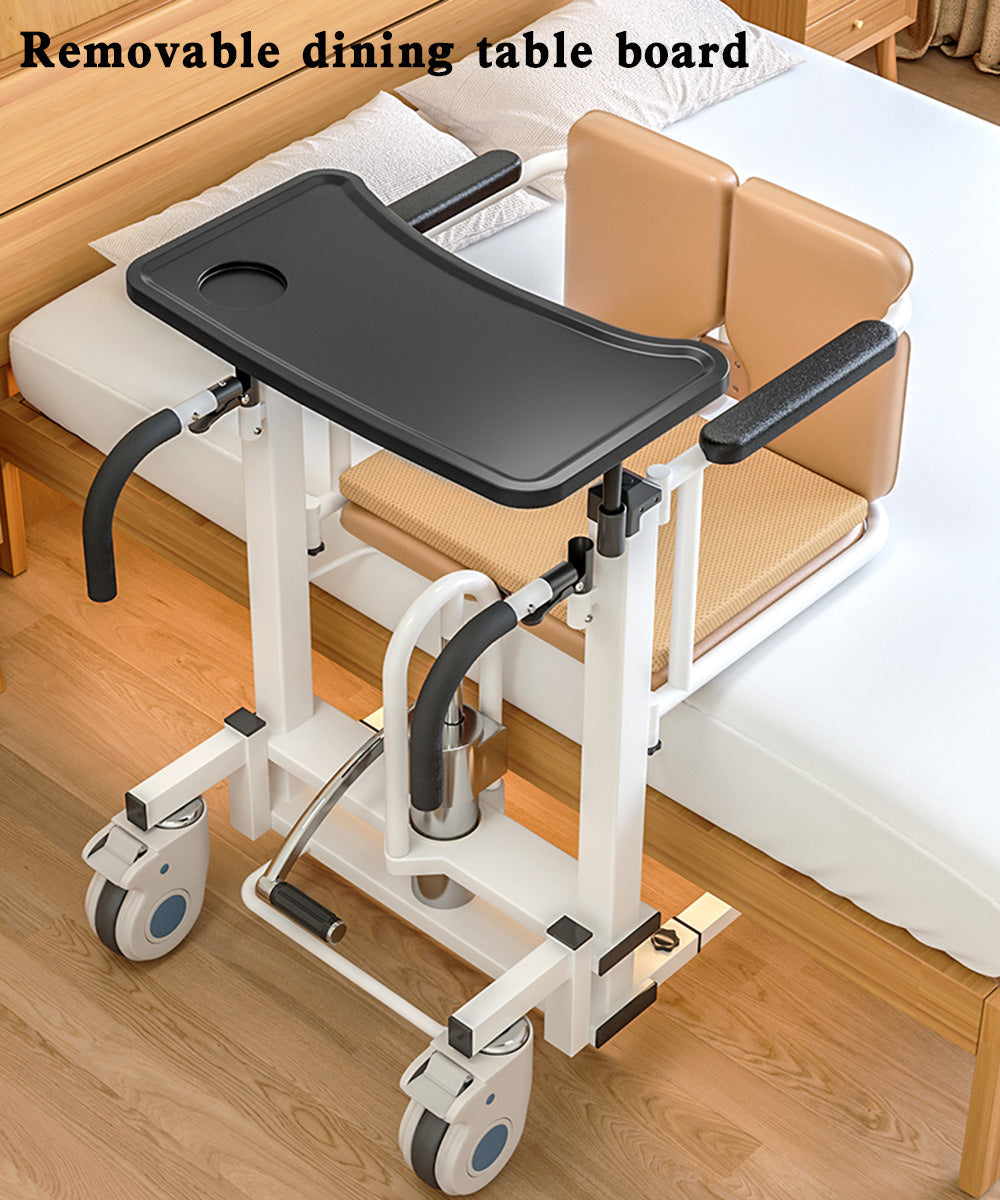 Medical Patient Lift Chair Hydraulic Transferred Lift Wheelchair 180 S