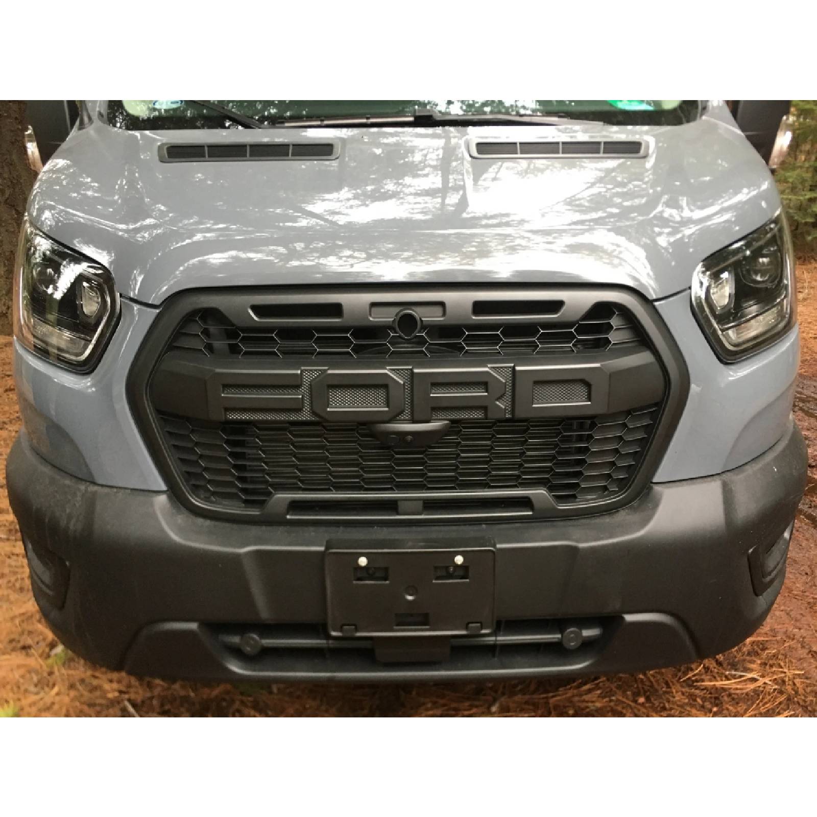 2019-2024 Ford Transit MK8 Trail Raptor Style Front Bumper Grill Grill