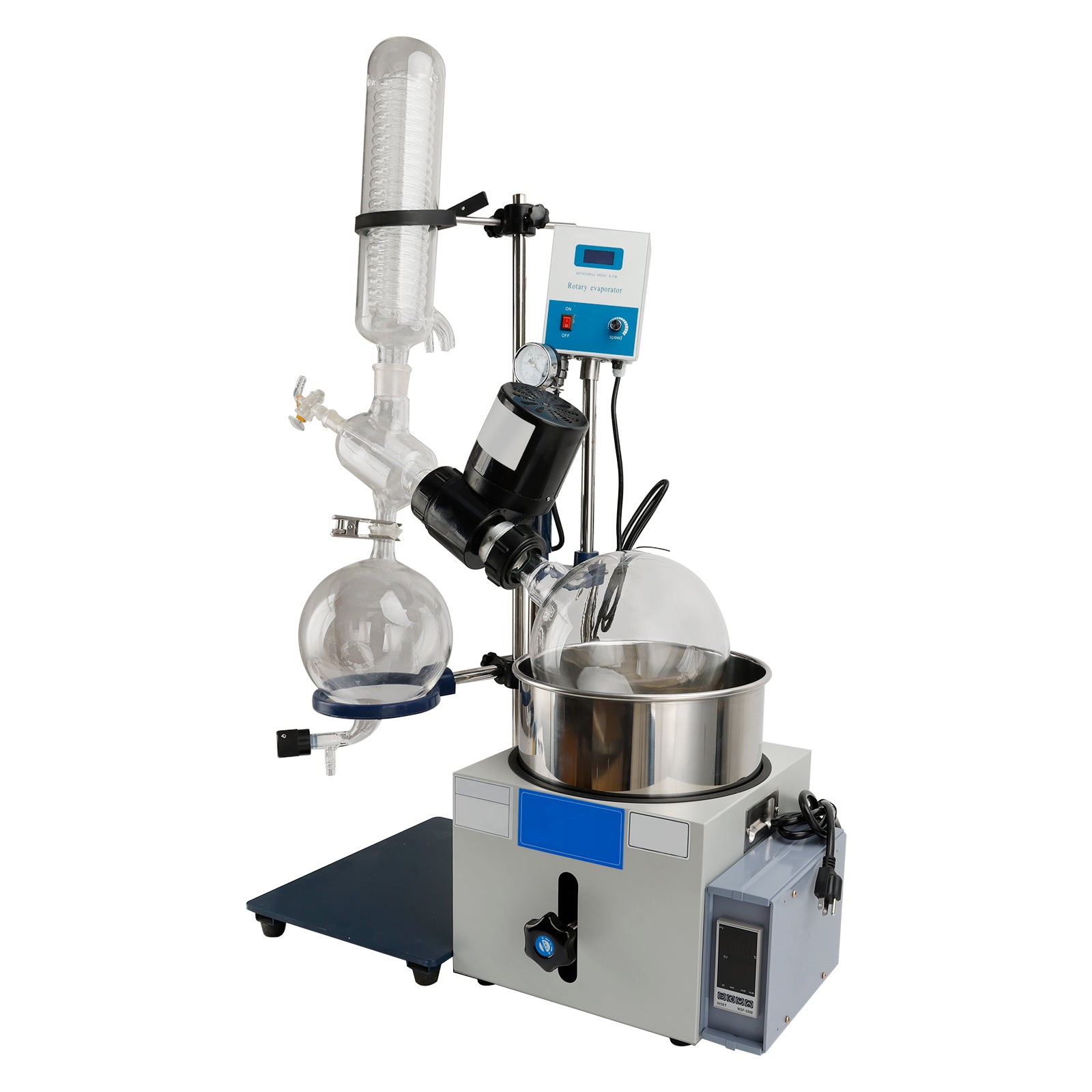 110V 5L Laboratory Rotavapor Rotovap Vacuum Rotary Evaporator