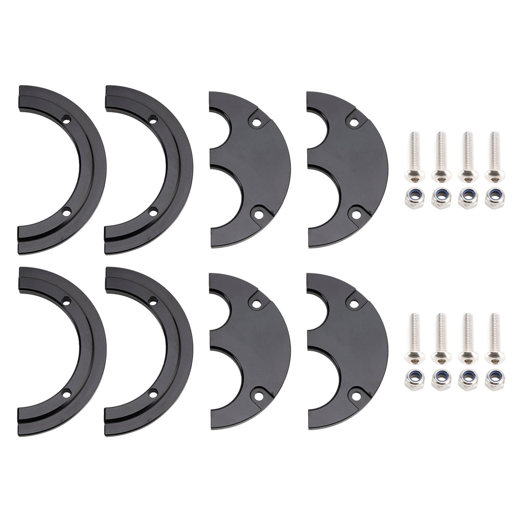 2 Pack Firewall Pass Through Eliminates Firewall Grommet For Holley Te