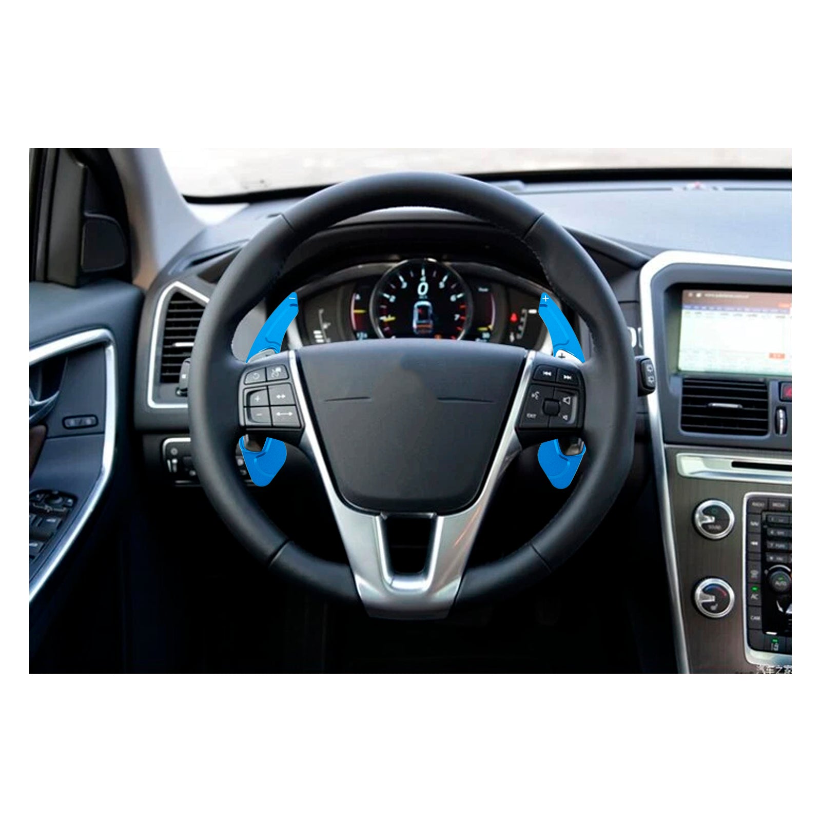 Steering Wheel Paddle Shifter Extension For VOLVO XC60 XC90 V60 Alumin