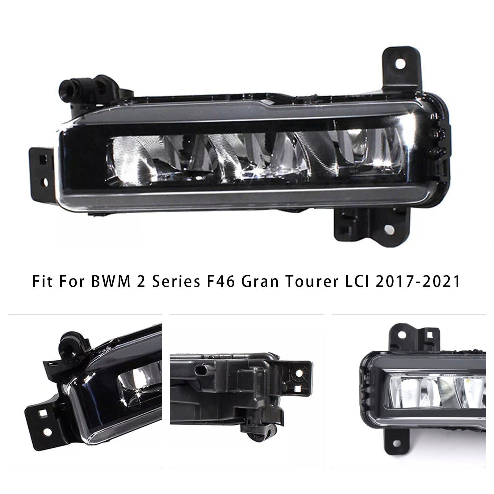 1 Pcs LED Front Right Fog Light For BMW G20 G21 X1 F48 LCI F45 F46 631