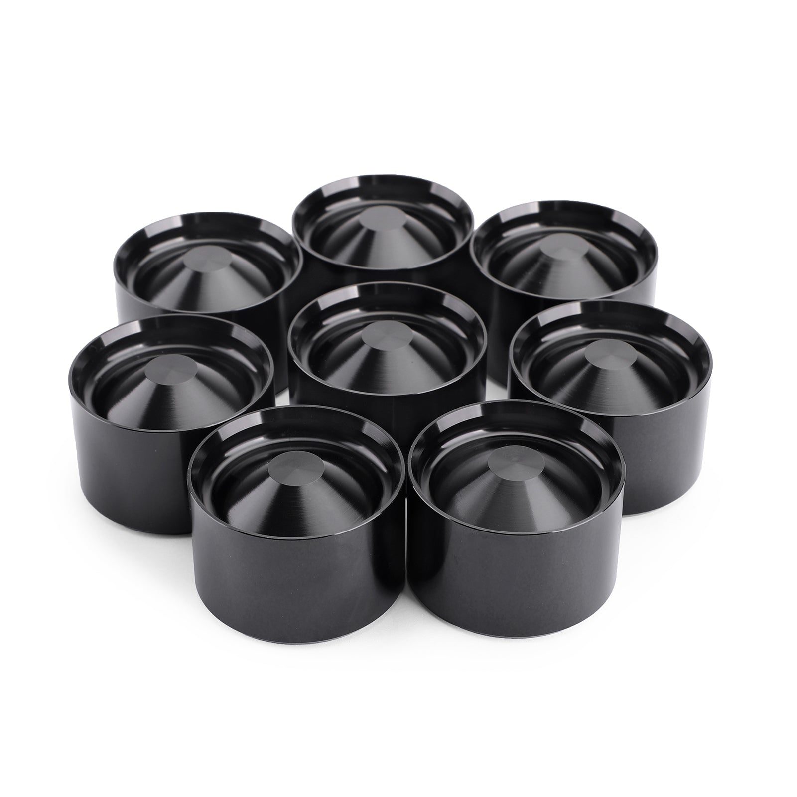 8 X Aluminum Storage Cups For NAPA 4003 / WIX 24003, OD: 1.797" +/-.00