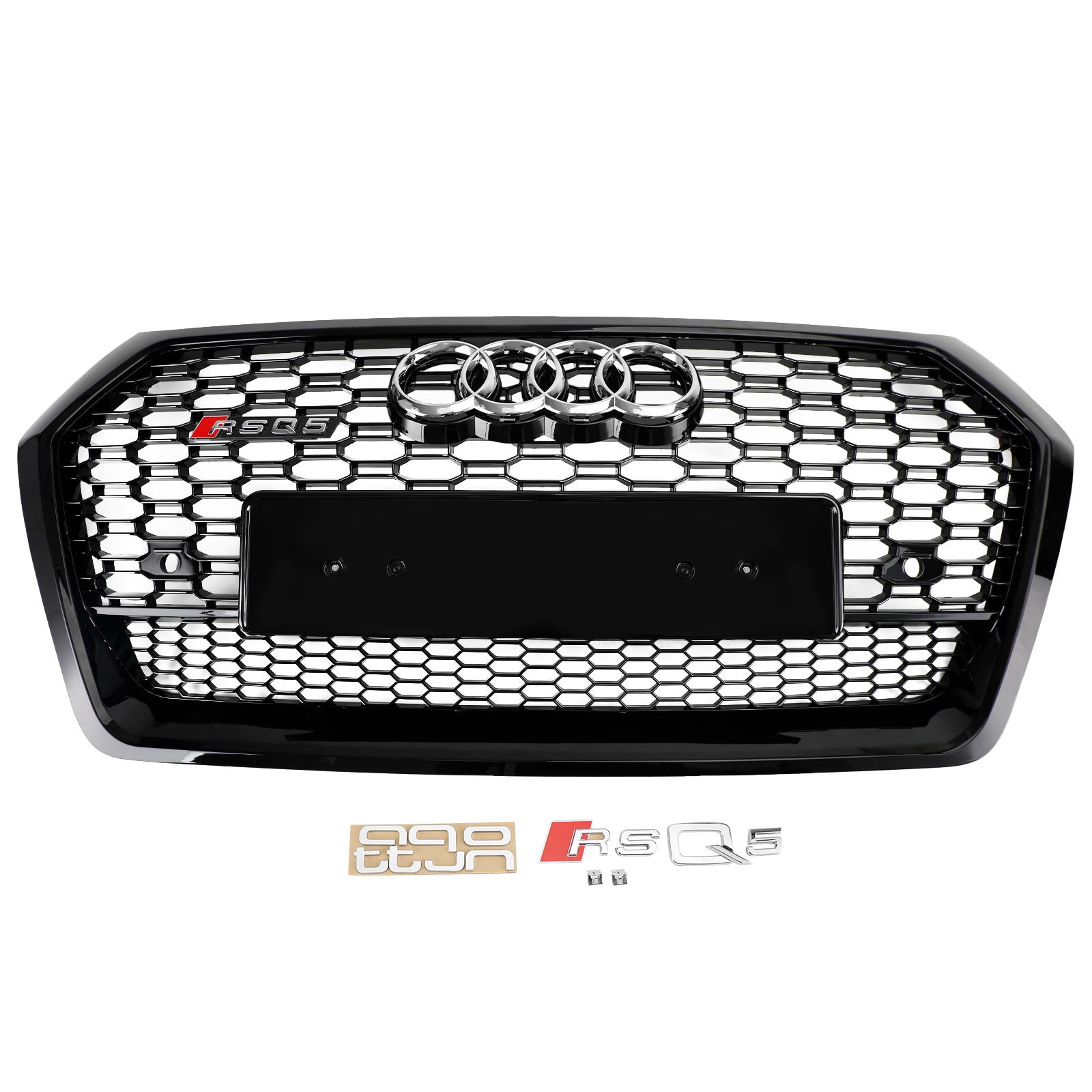 Audi Q5 SQ5 2018-2020 RSQ5 Style Front Honeycomb Mesh Grill Grille