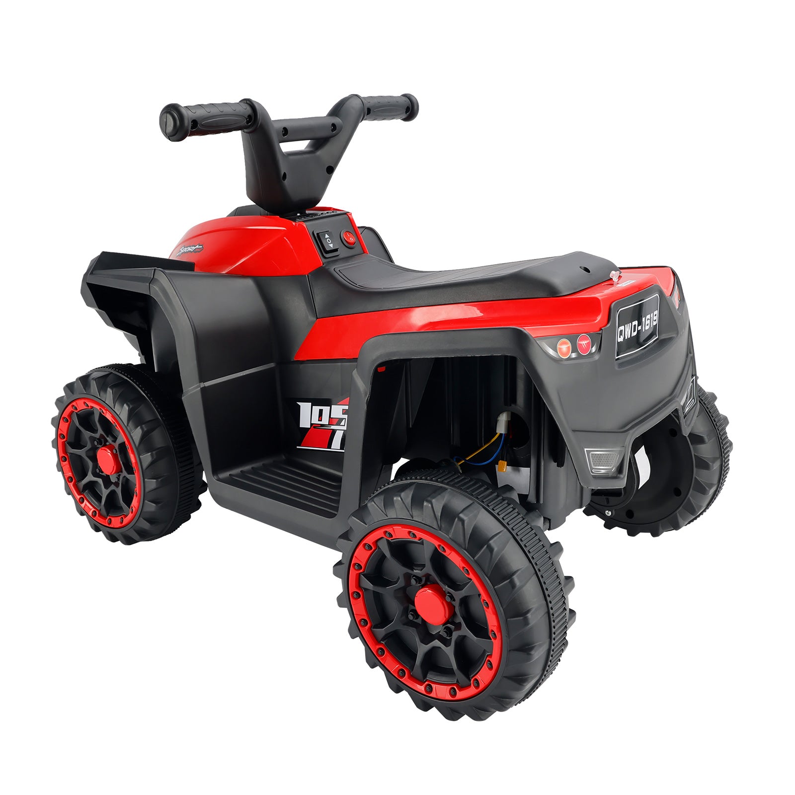 12V Ride On Atv Car For Kids Electric Toy Off-Road 4 Wheeler Quad Chil