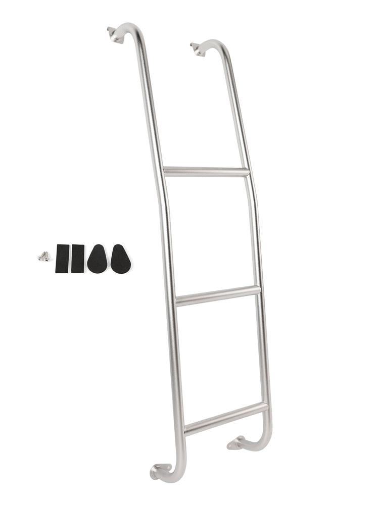 2014-2025 Ford Transit Low Roof Vans Stainless Steel 3-Step Van Ladder