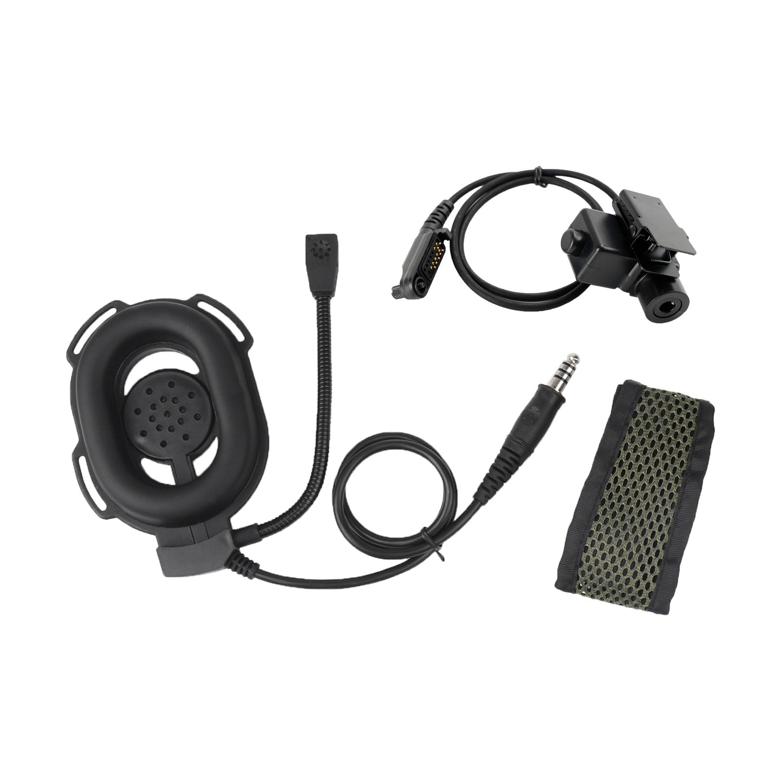 For HYT PD680 PD682g PD685 X1E X1P 6-Pin PTT Z Tactical Bowman Elite I