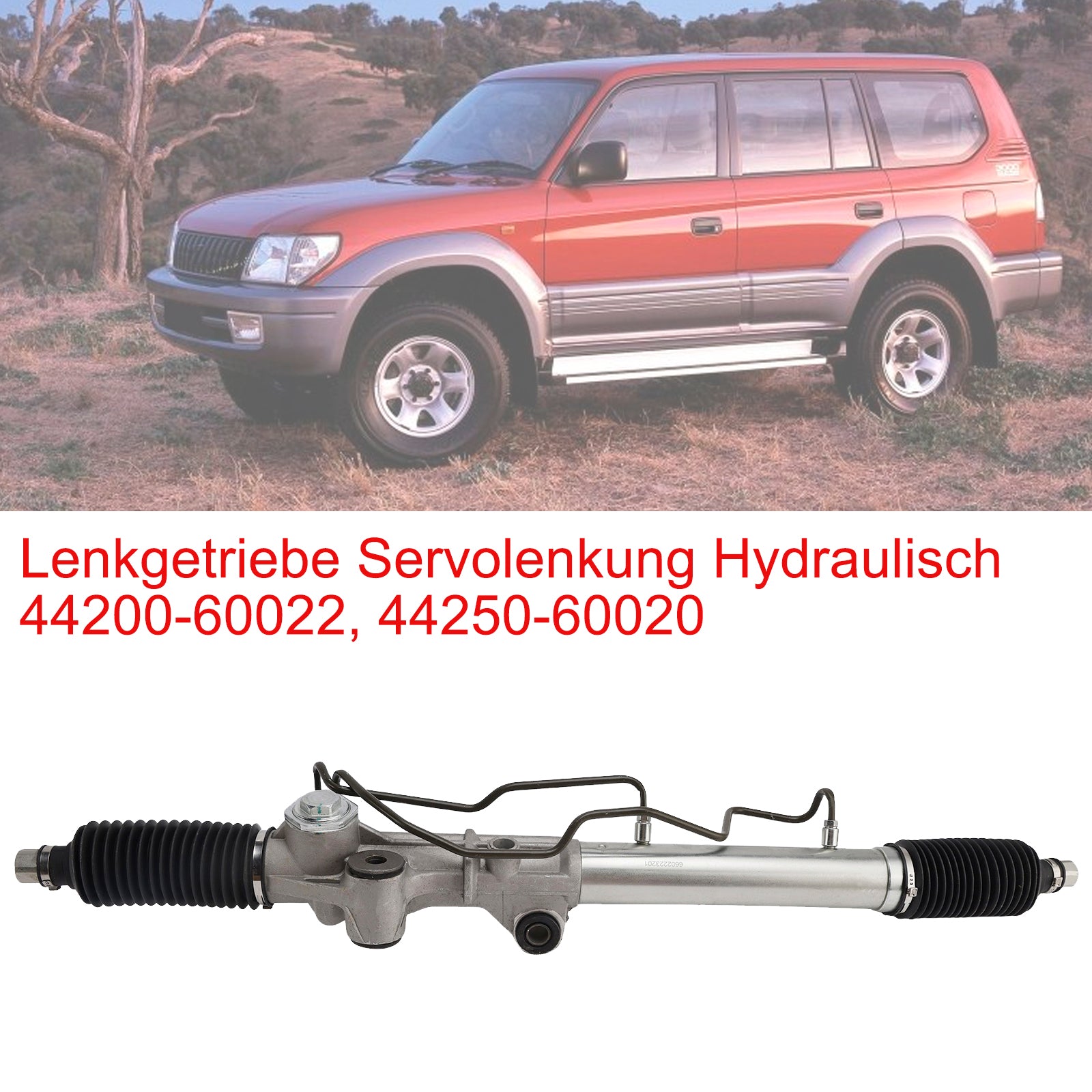 Hydraulic Power Steering Gear 44200-60022 For Toyota Land Cruiser 90 1