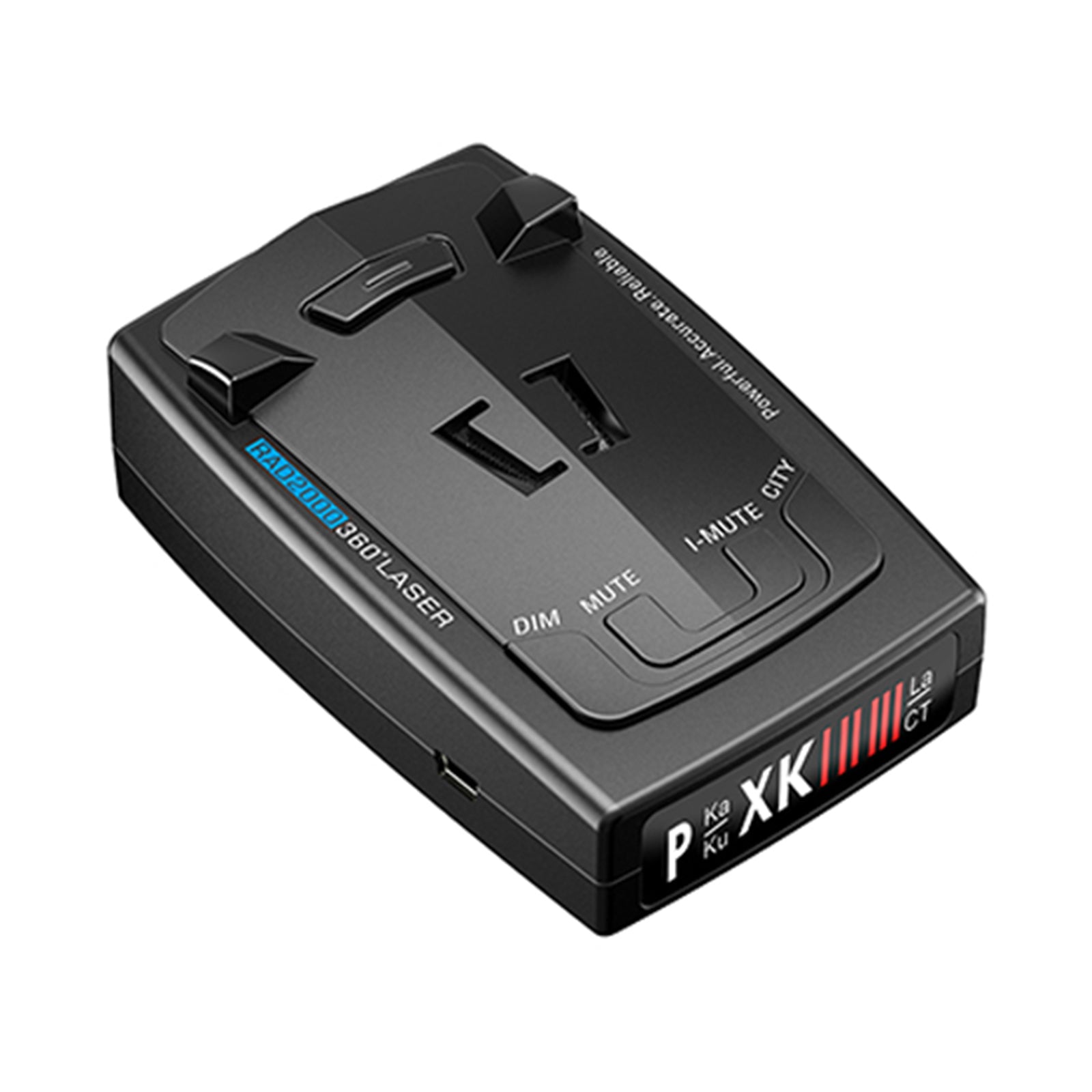 RAD2000 360 Laser Electronic Dog Car Mobile Speed Radar Speed Measurin