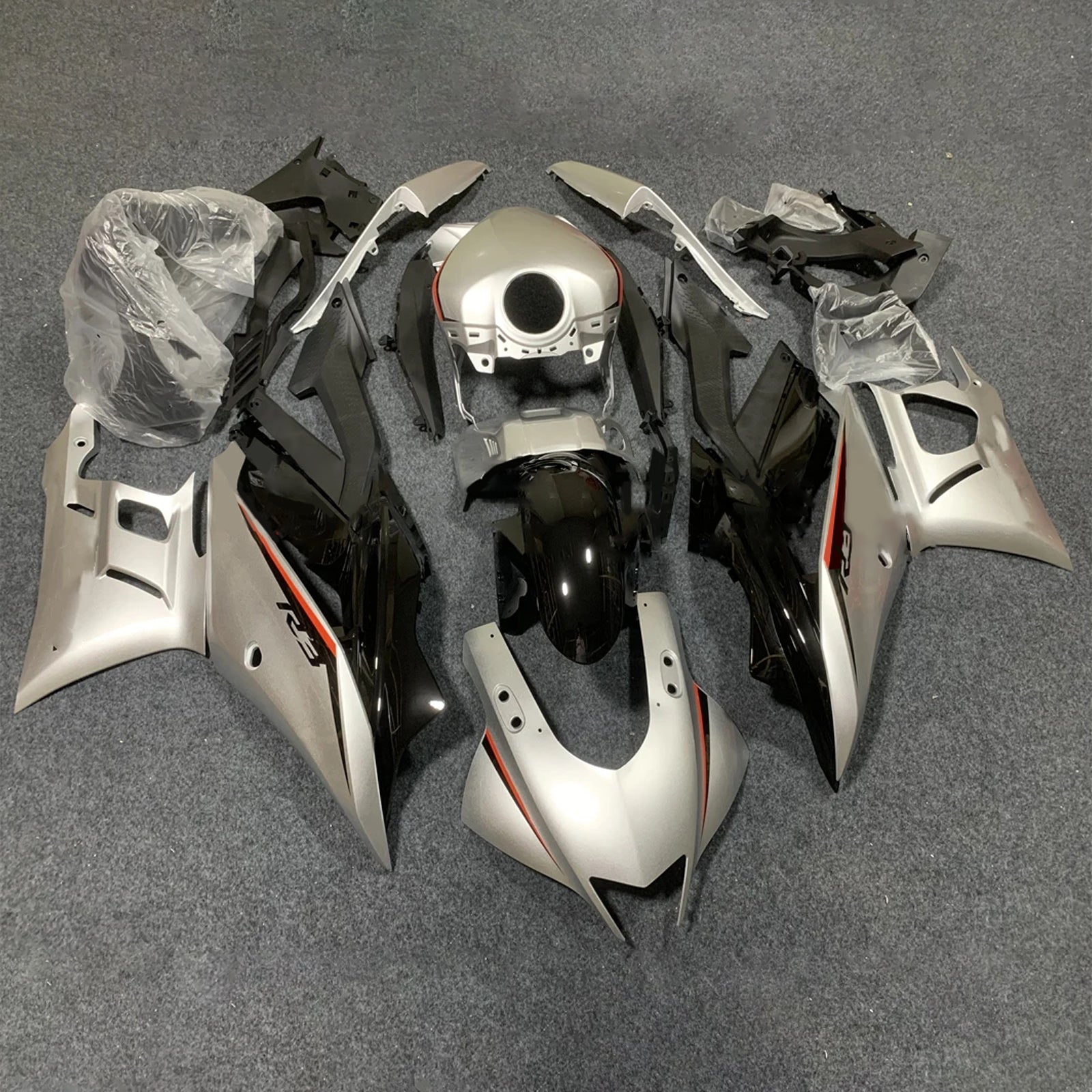 Yamaha YZF-R3 R25 2022-2023 Fairing Kit Bodywork Plastic ABS