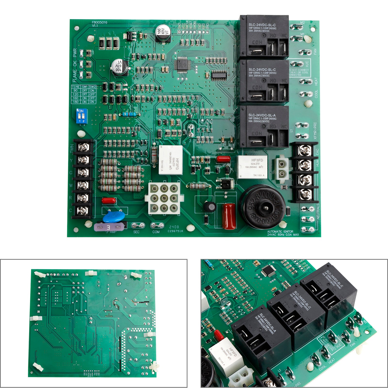 Direct Spark Ignition (DSI) control Board Rheem 62-24140-04 For ICM IC