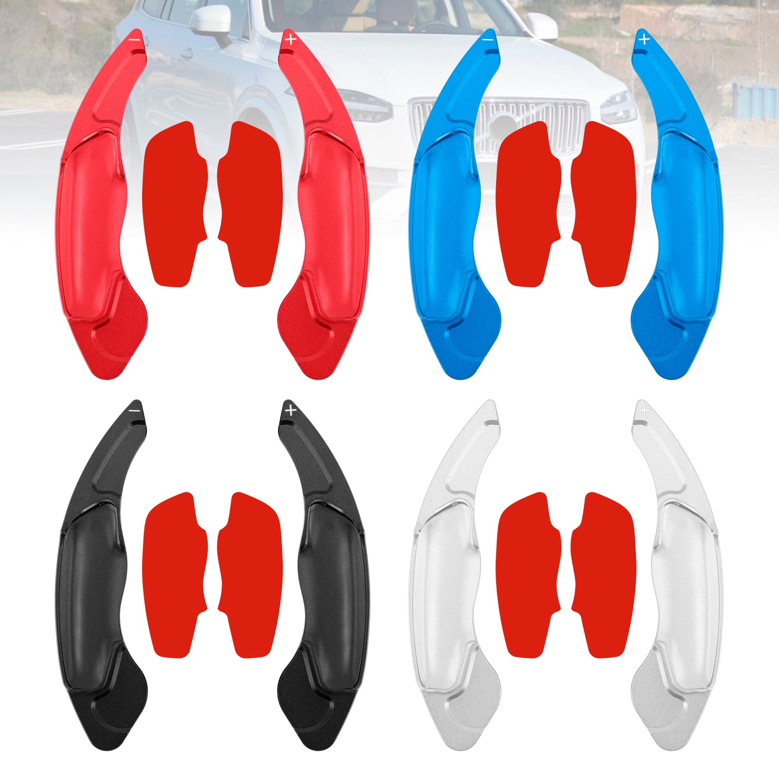 Steering Wheel Paddle Shifter Extension For VOLVO XC60 XC90 Aluminium