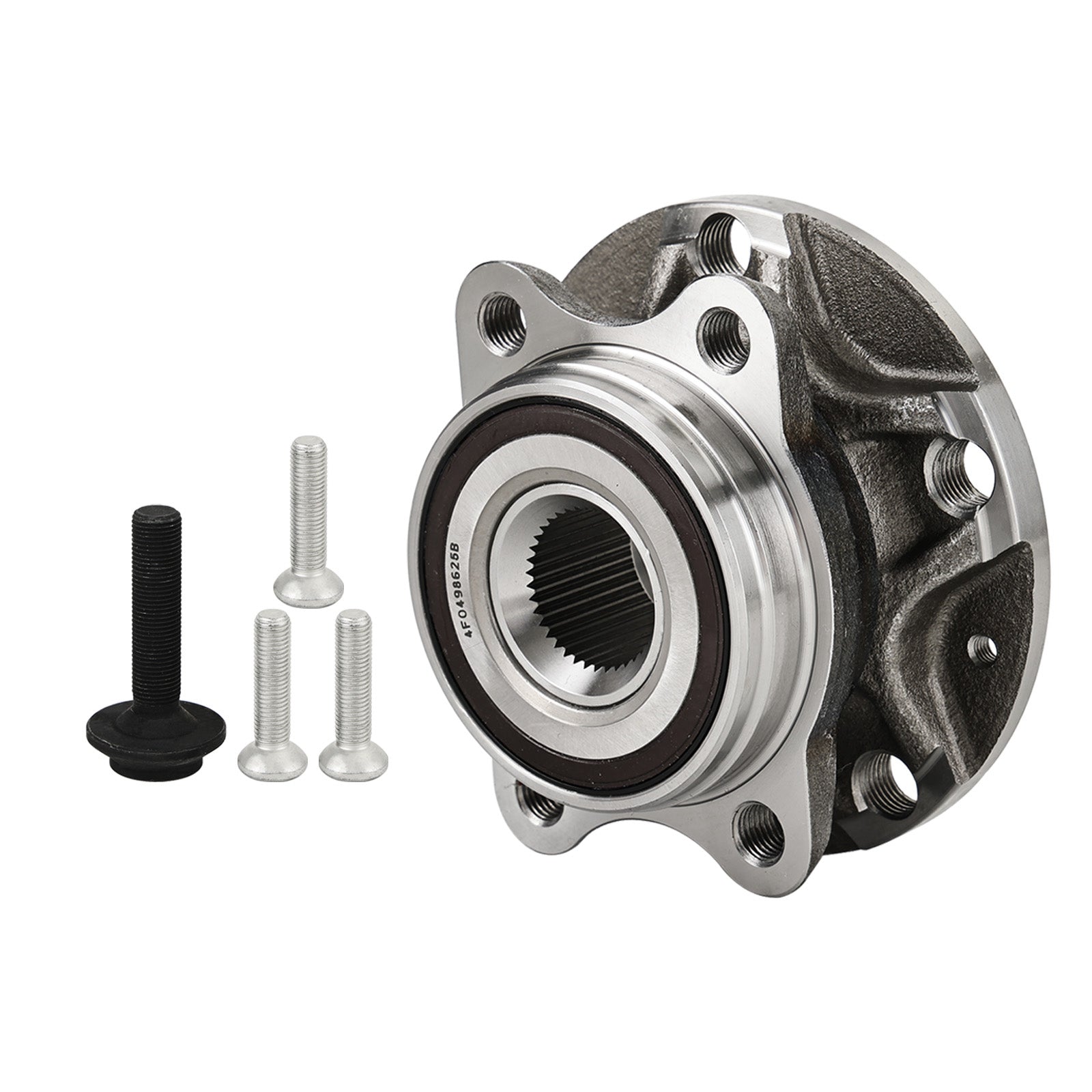 Audi A6 C6 4F2 2004-2008 2.4 Saloon Front Wheel Bearing Hub 4F0498625B