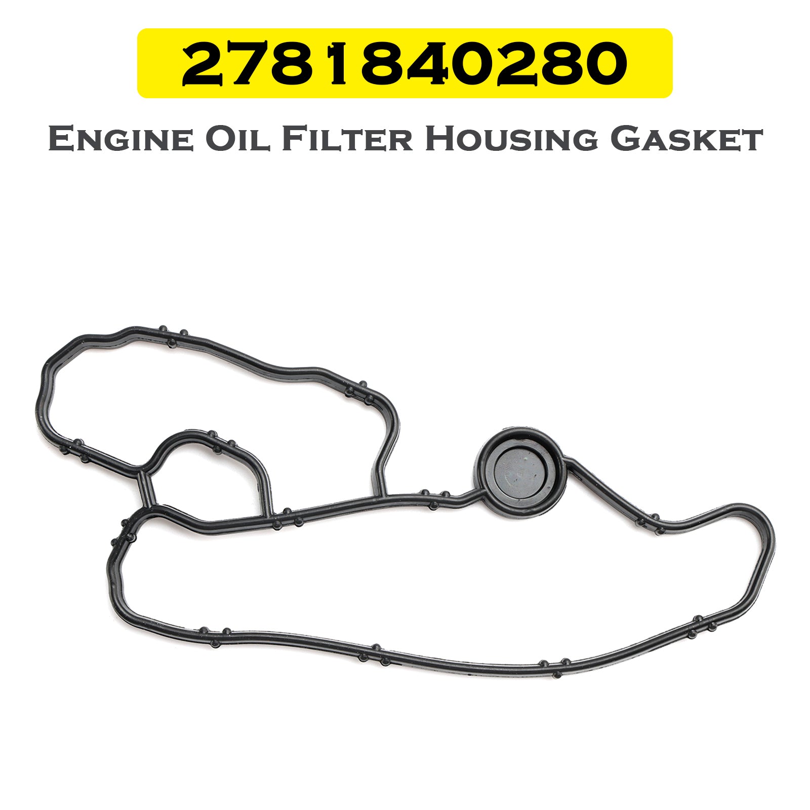 Engine Oil Filter Housing Gasket 2781840280 for Mercedes-Benz M278 V8