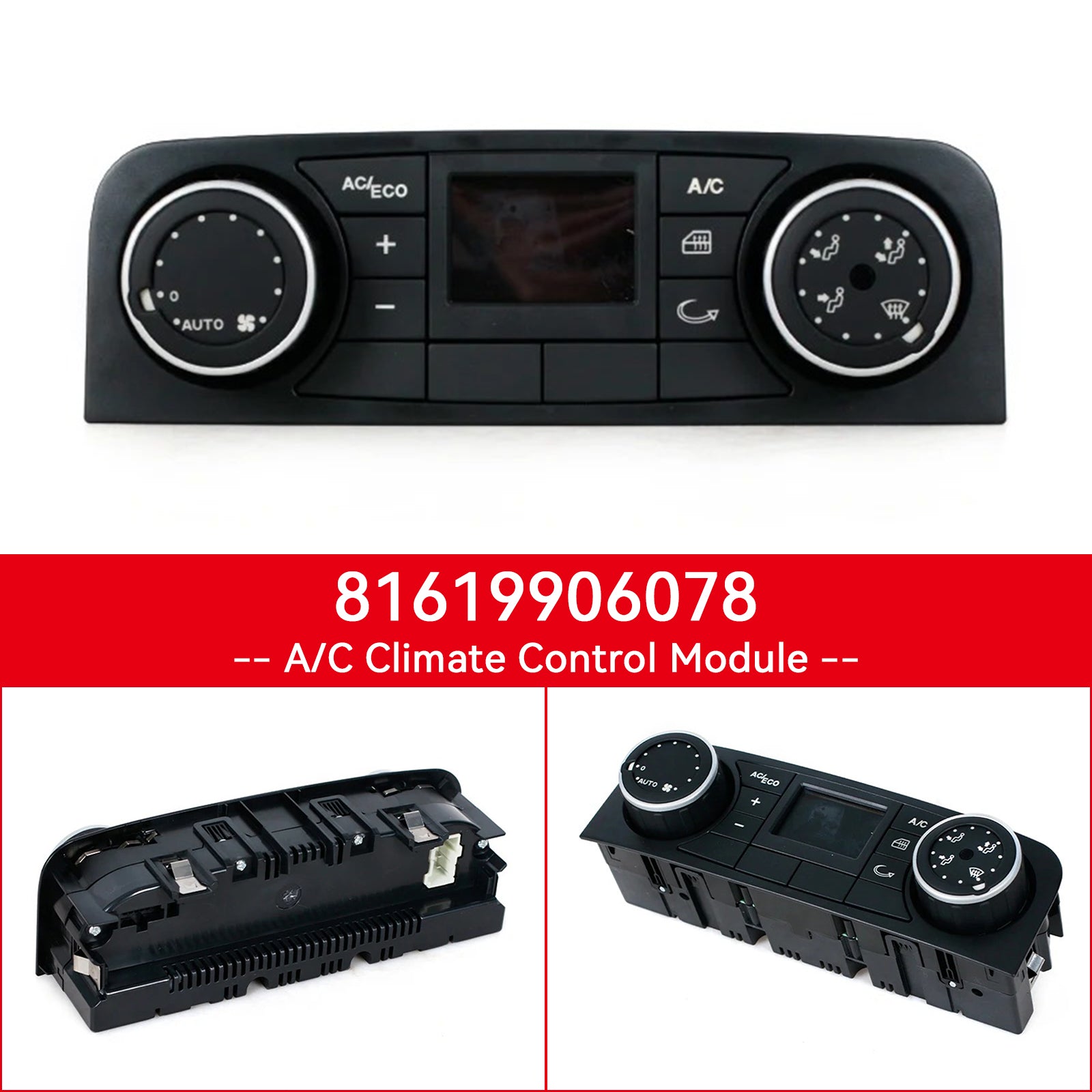 A/C Climate Control Unit Module for MAN TGS TGX TGL TGM Truck 81619906