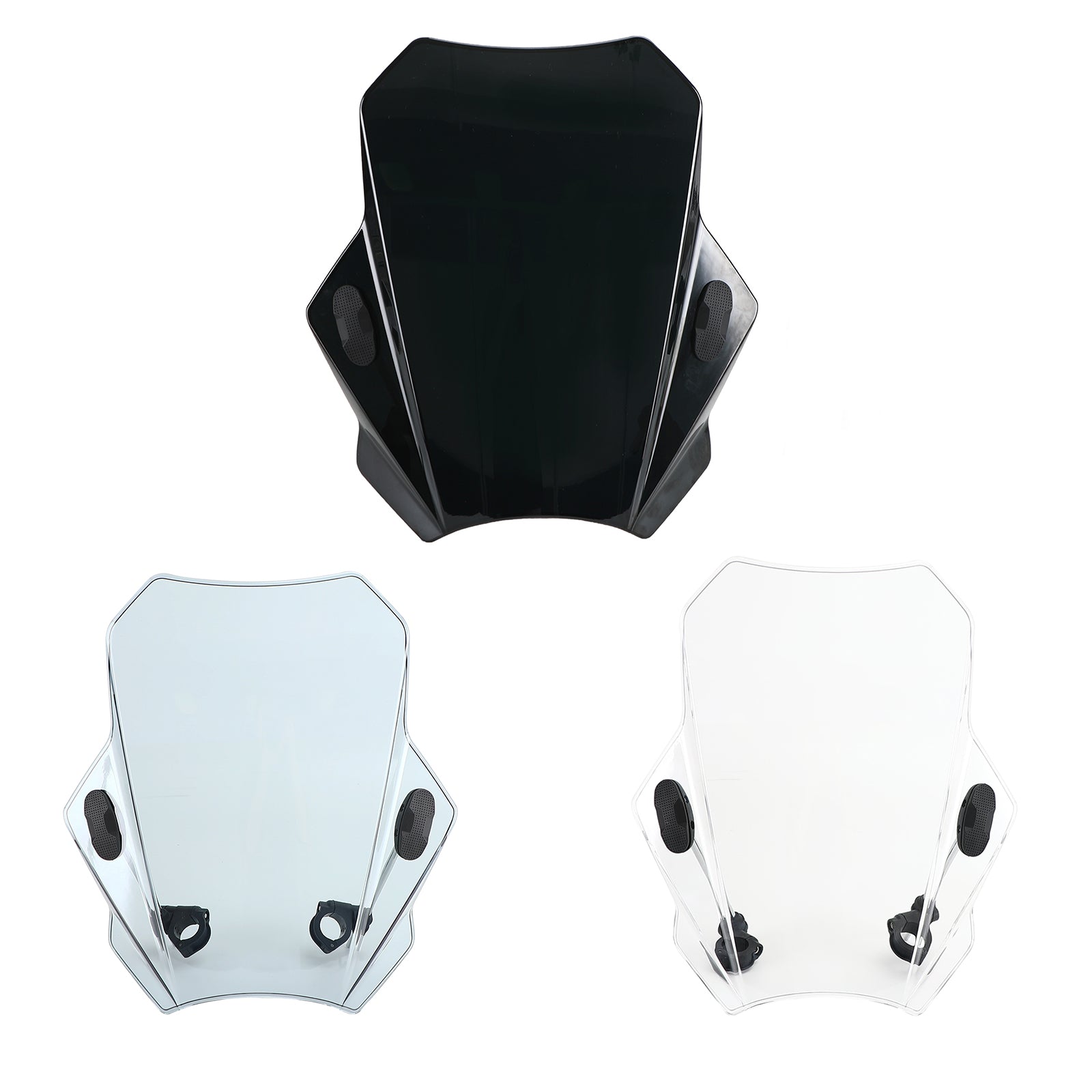 Universal Motorcycle Adjustable Wind Screen Windshield 22MM 25MM 28MM
