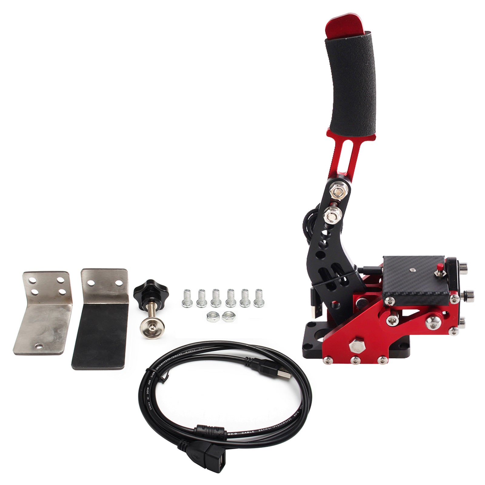 USB3.0 14Bit PS4/PS5 Handbrake for Racing Games Steering Wheel Stand G