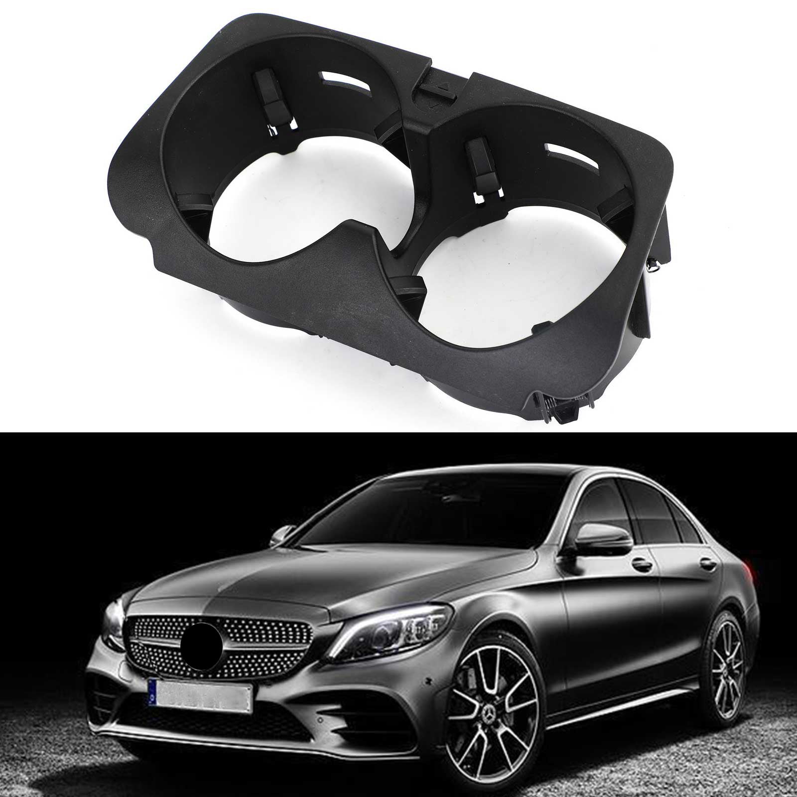 Center Console Insert Drinks Cup Holder For Benz W205 W213 W253 W447 ...