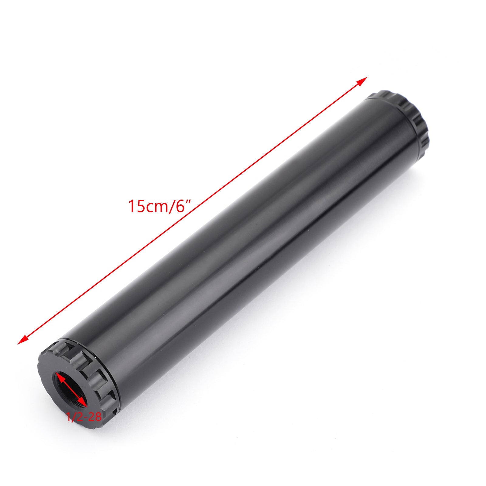 Napa 4003 Wix 24003 fuel filter 1/2-28 1x6 Aluminum Black