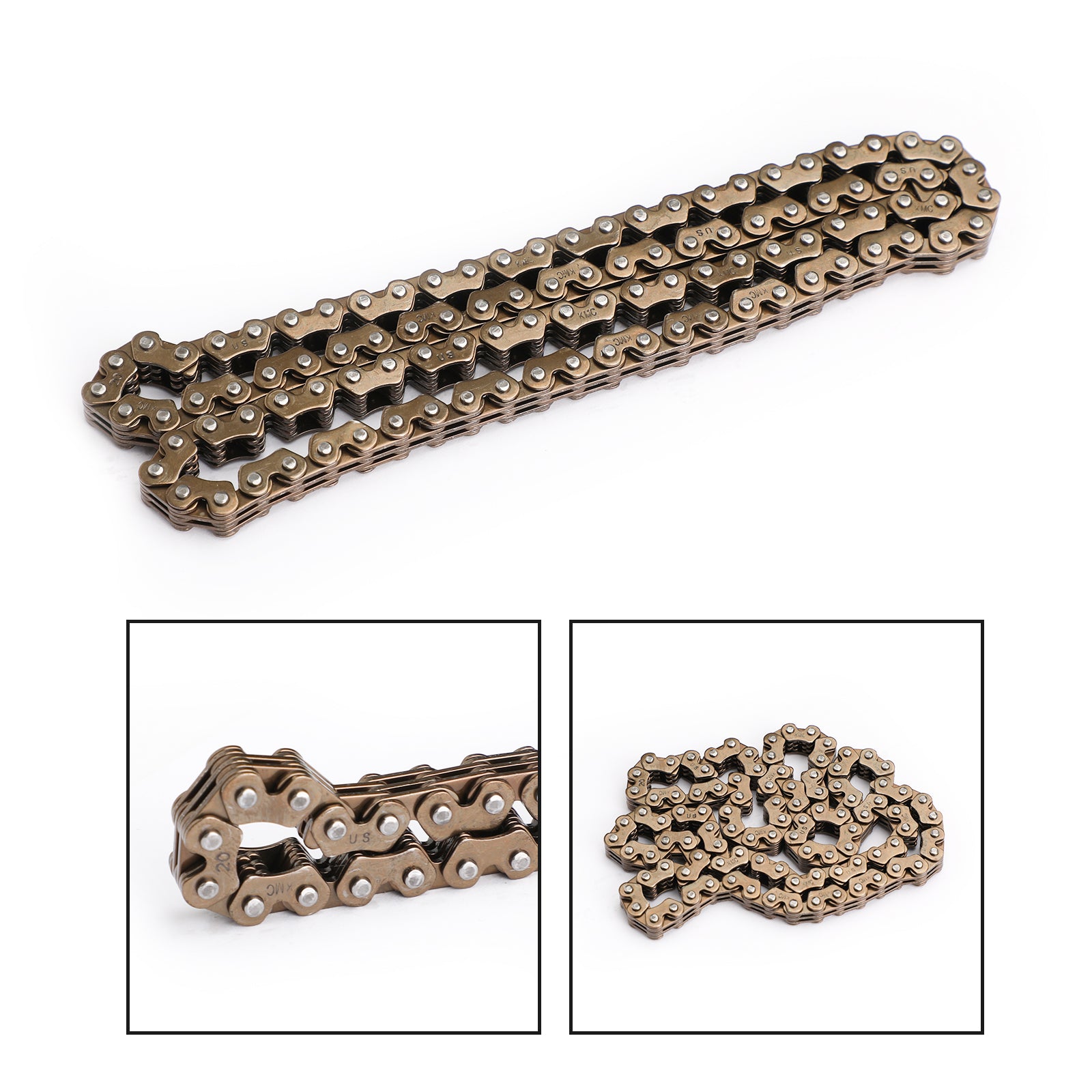 Cam Chain 100 Links 3x4 For Yamaha YFM 300 Grizzly 300 2013-2014 #1SC ...