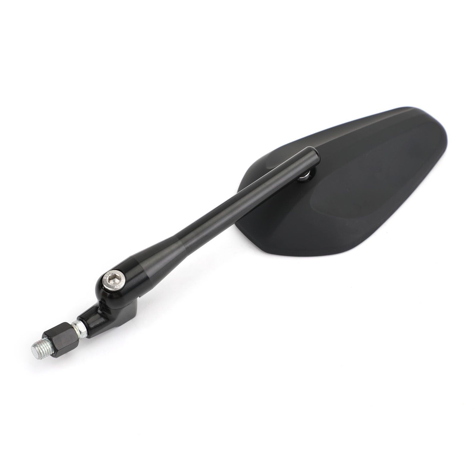 Pair M10 Rearview Mirror for Motorcycle Custom Cruiser Cafe Racer UNIVERSAL