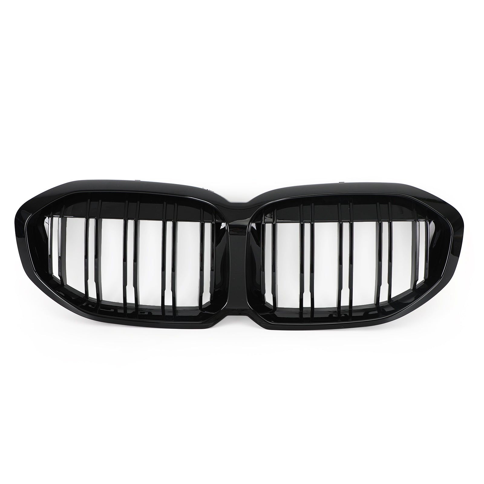 Gloss Double Black Front Replacement Hood Grille Fit BMW F40 1-Series