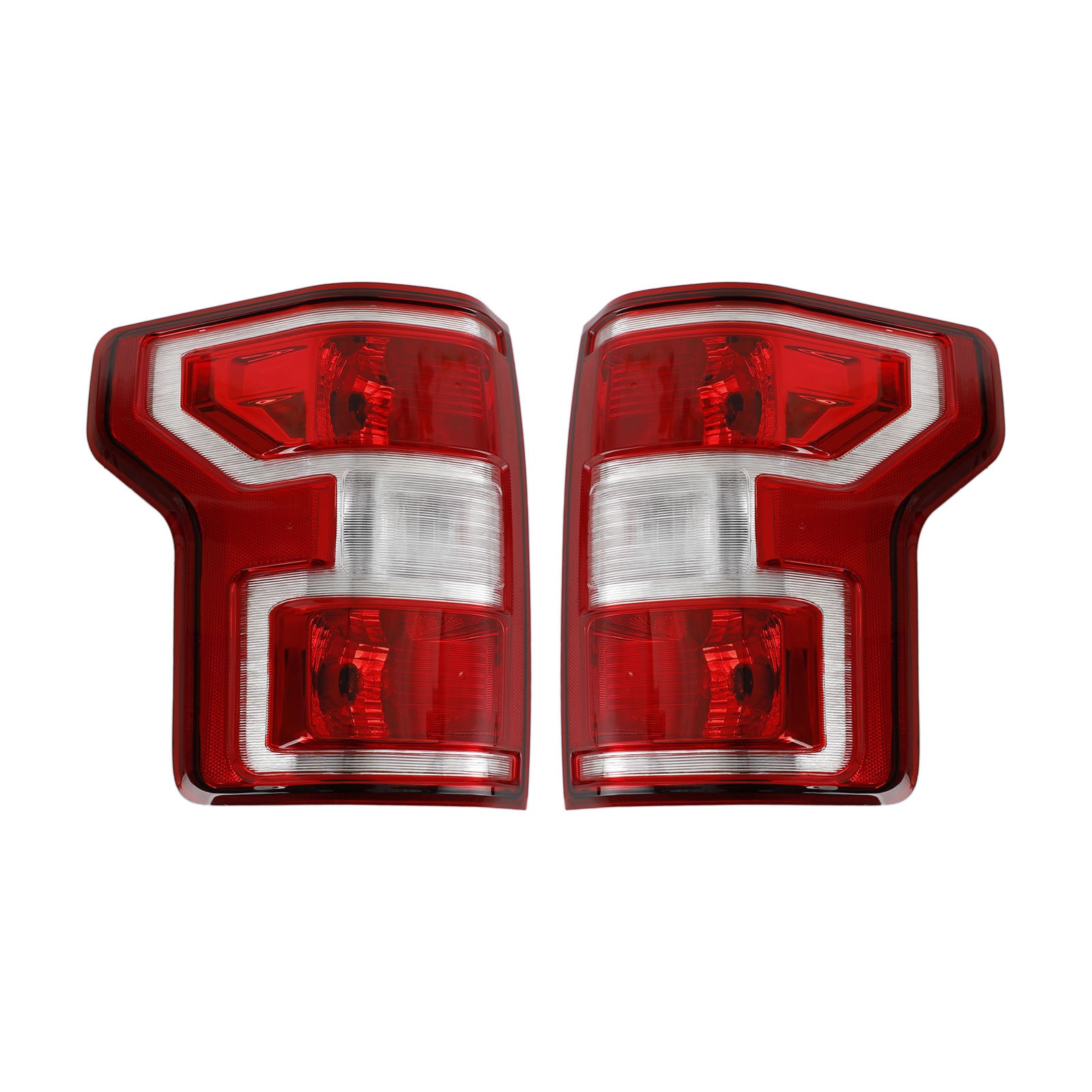 Ford F150 2018-2020 Incandescent Type Halogen Tail Light LH+RH